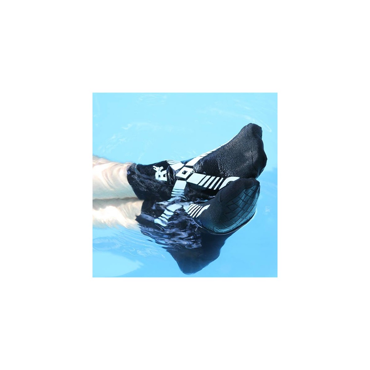 Chaussettes de piscine adultes anti verrues du 34 au 45