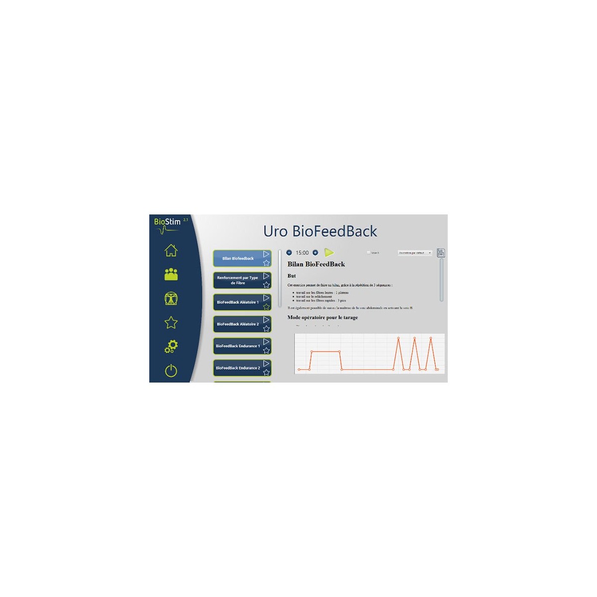 BioStim - electrostimulation et biofeedback Mazet Santé