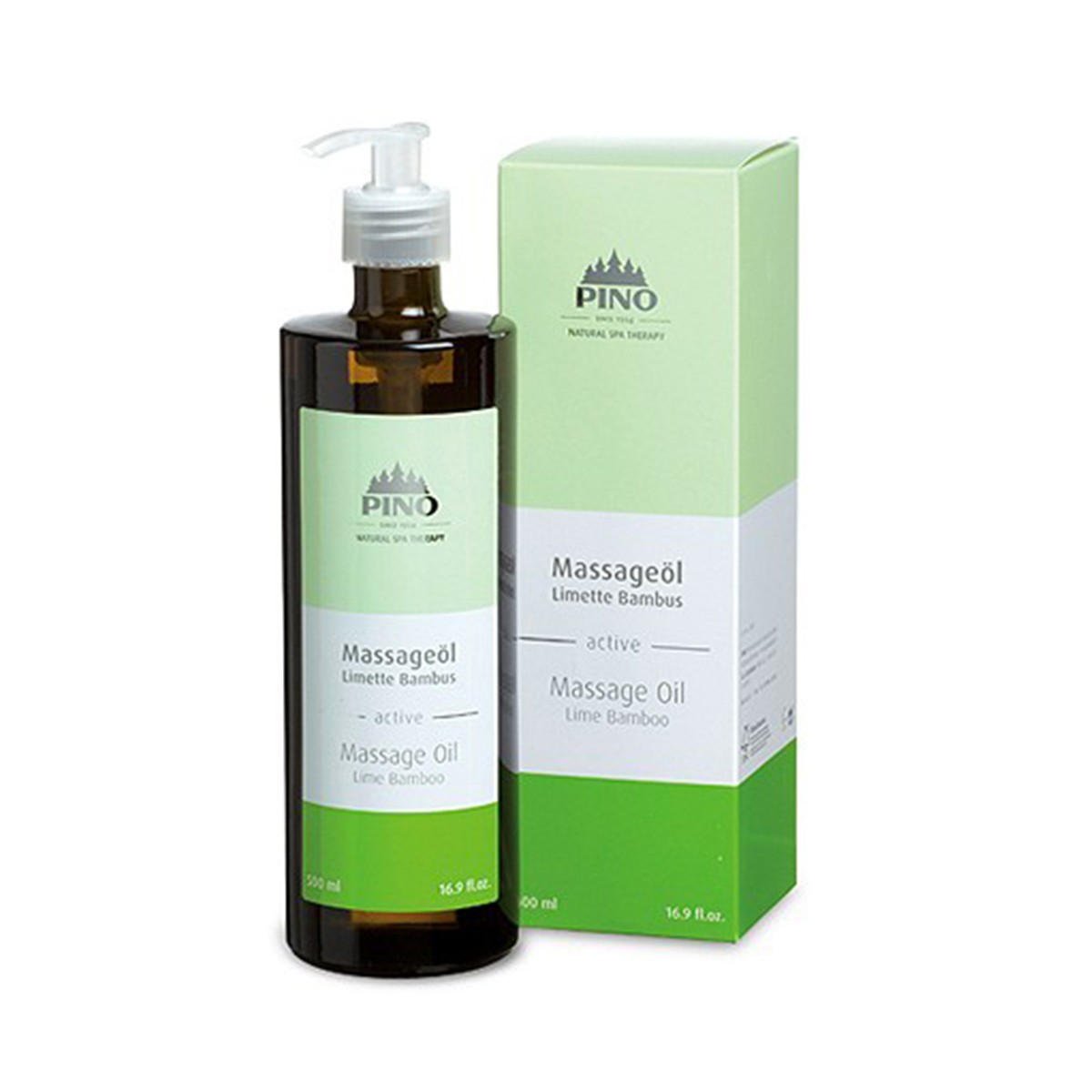 Huile de massage Citron vert et bambou AROMA PINO