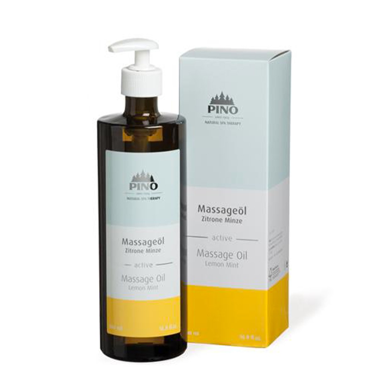Huile de massage Citron et Menthe AROMA PINO