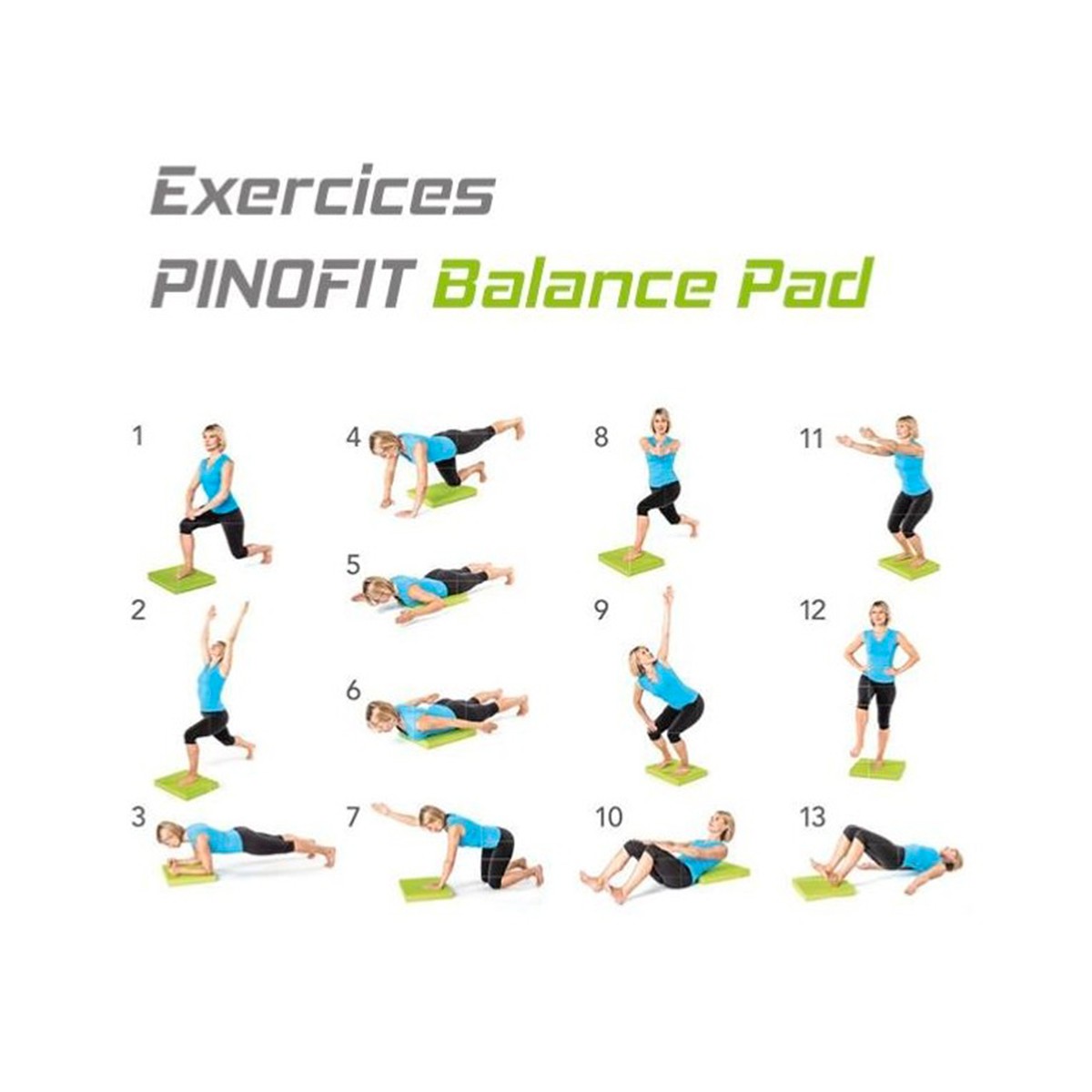Tapis d'équilibre Balance Pad PINOFIT