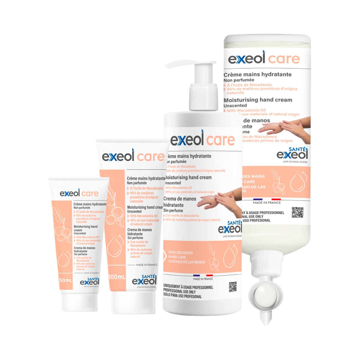 EXEOL CARE crème mains hydratante | PLA Médical