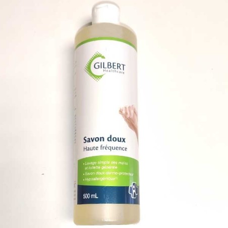 Savon doux haute fréquence 500 mL LABORATOIRES GILBERT